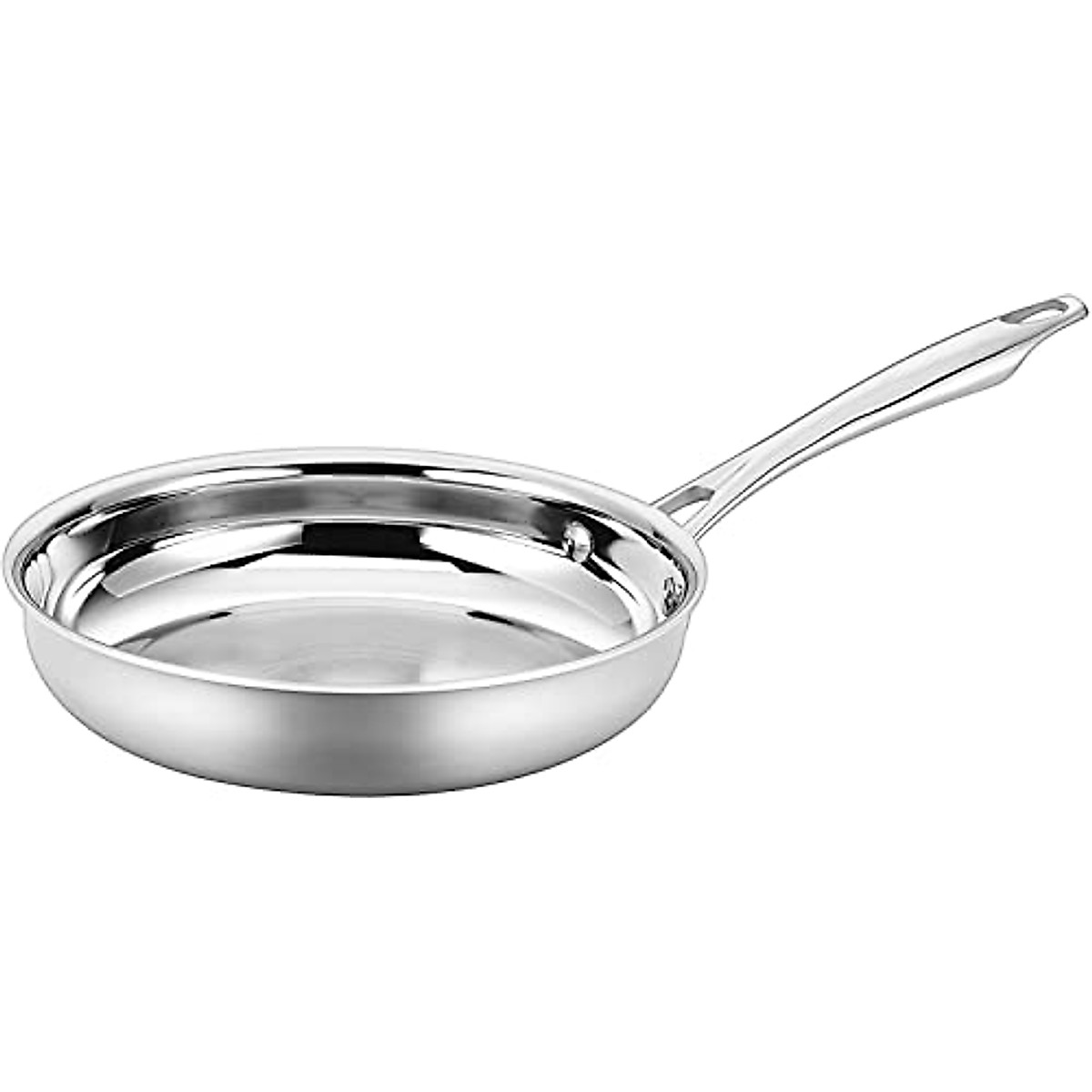 Cuisinart Classic Pots & Pans Set, 10 pcs Cookware Set with Saucepans, Saute pans, & Skillets- Tapered Rims for Drip Free Pouring & Cool Grip Handles, Stainless Steel, TPS-10