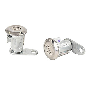 X AUTOHAUX Pair Door Lock Cylinder with 2 Keys for Ford for Ranger 1983-1992