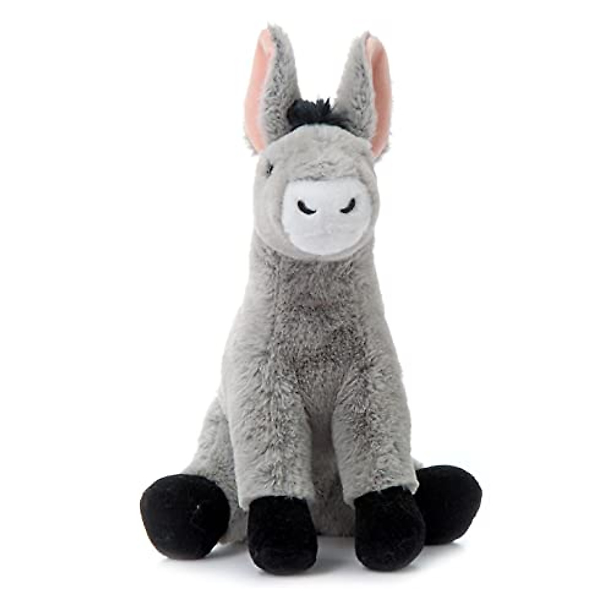 The Petting Zoo Donkey Stuffed Animal Plushie, Gifts for Kids, Wild Onez Farm Animals, Donkey Plush Toy 12 Inches