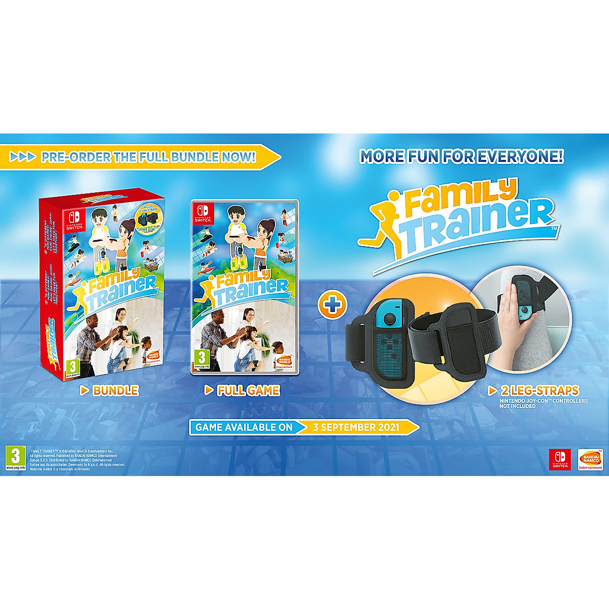 Family Trainer - Includes Leg bands (Nintendo Switch)