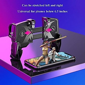 FANA Metal controller joystick is suitable for mobile trigger gamepad suitable for iPhone Android mobile phone shooting game