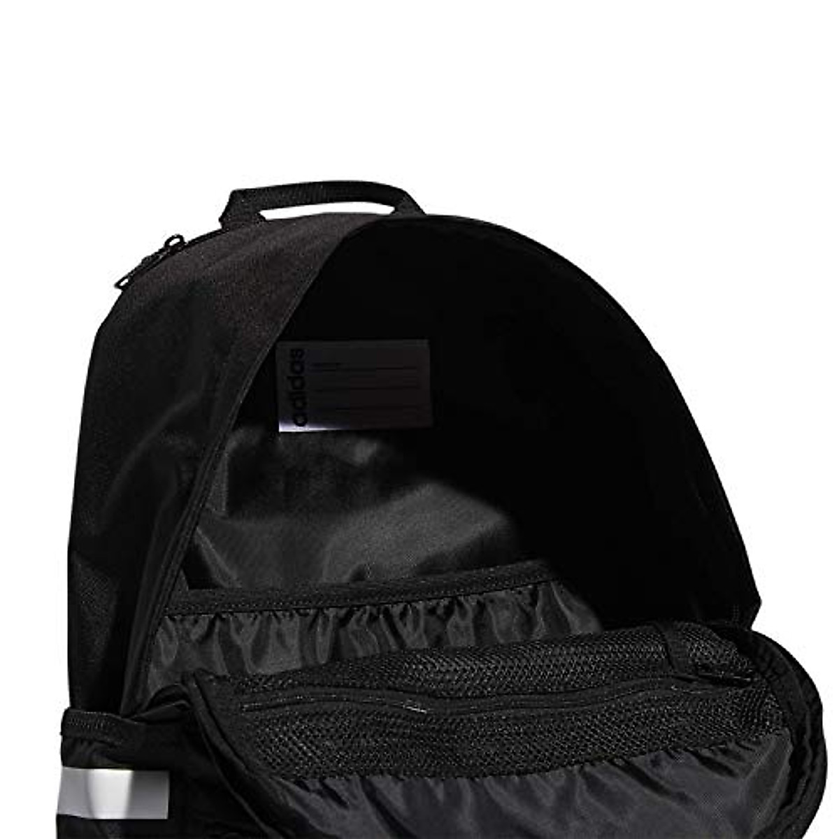 adidas Classic 3S Backpack, Black/White Test, One Size