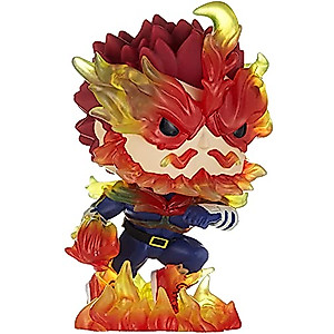 POP My Hero Acadamia - Endeavor Funko Vinyl Figure (Bundled with Compatible Box Protector Case), Multicolor, 3.75 inches