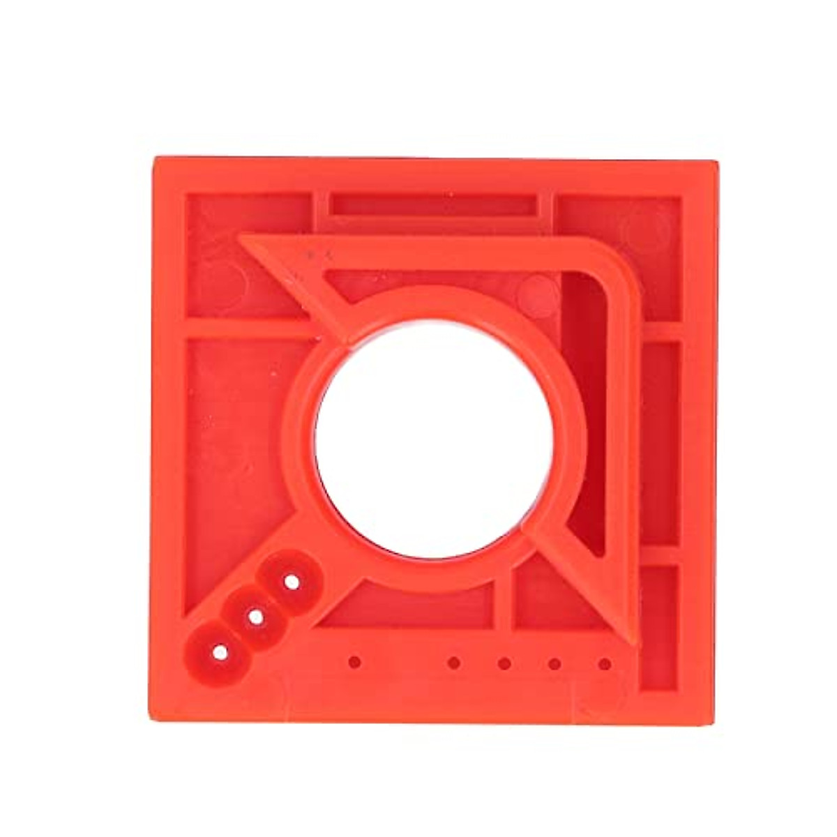 2Pcs Marks Offset Ruler, ABS Multifunction Parallel Lines Level 45 Degree Cutting Marking Carpentry Tool