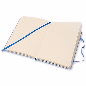 Moleskine Limited Edition Alice in Wonderland Notebook, Hard Cover, Pocket (3.5" x 5.5") Plain/Blank, Powder Blue, 192 Pages