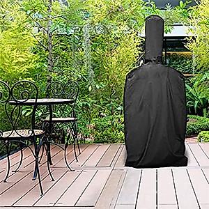 YLYAJY Garden BBQ Dust Cover Outdoor Courtyard Patio Pizza Oven Cover Waterproof Sunscreen Case (Size : 165x65x45cm)