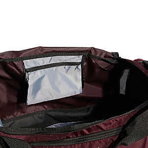 adidas Issue Medium, Durable Travel Duffel Bag for Women or Men, Team Maroon, One Size