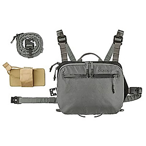 VIKTOS Tactical Pocketed Low Key Chest Rig, One Size, Greyman