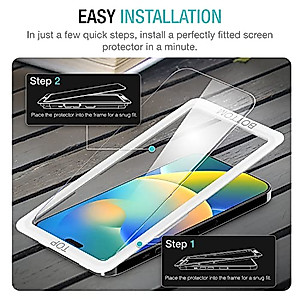 Purity (3+2 Pack Designed for iPhone 14 Pro 2022, 3 Pack Screen Protector + 2 Pack Camera Lens Protector [Tempered Glass], Slim Case Compatible Premium HD 9H 6.1 Inch Film Protection