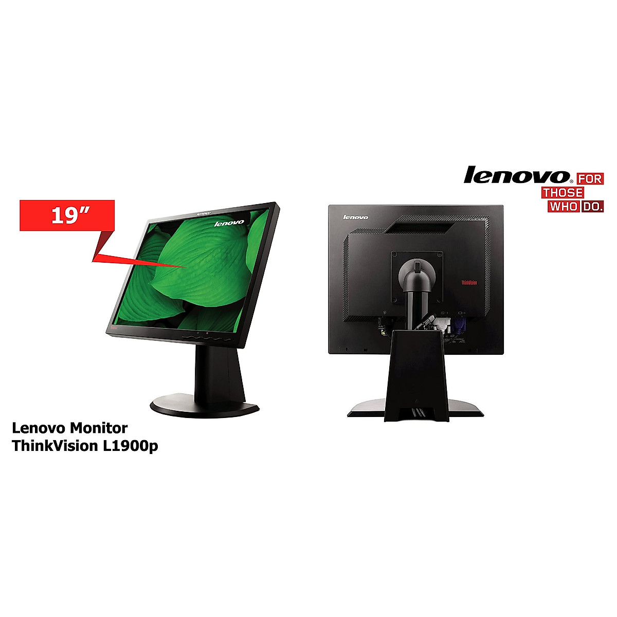 Lenovo ThinkVision L1900p 19-inch Flat Panel LCD Monitor Energy Star (4431-HE1)