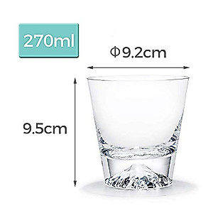 Fuji Glass Fujisan Glass Rock Glass TG15-015-R