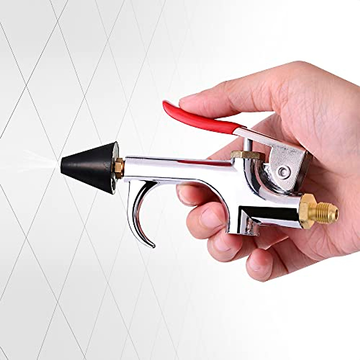 Air Compressor Hose Nozzle Heavy Duty - Air Nozzle for Air Compressor Blower Nozzle Cleaning Kit Stainless Steel Air Hose Metal Nozzle - Metal Pistol Nozzle Blow Gun for Compressor Hose Sprayer Nozzle