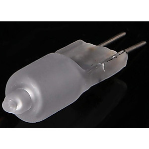 10W Halogen Bulbs G4 10W 12V Halogen Light Lamps G4 Base Halogen 10W 12 Volt T3 JC Lamp Halogen Bulbs,G4 Bi-Pin Base,Low Voltage 12V, Frosted Glass Lense,12 Pack