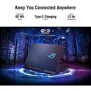 ASUS ROG Strix Scar 15 VR-Ready Gaming Laptop, 15.6”300Hz IPS FHD, AMD Ryzen 9 5900HX (4.60GHz 8 core), RGB Backlit KB, GeForce RTX 3080 (130W), Win 10, w/ Accessories (64GB RAM | 4TB PCIe SSD)