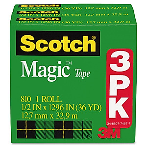 Scotch MMM810H3 Magic Tape Refill