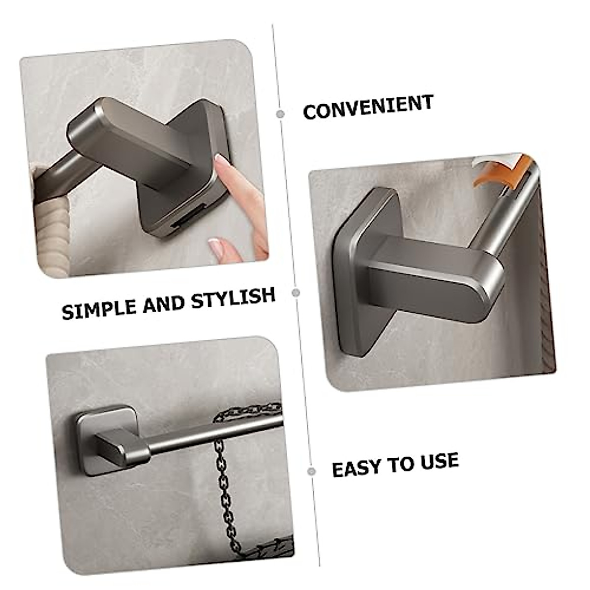 Pull Out Car Key Case Bath Towel Holder Bathroom Towel Rack Bathroom Towel Bar no Drill Towel bar Towel Bar for Bathroom Wall Bathroom Slipper Rack Space Aluminum Heavy Shoe Rack