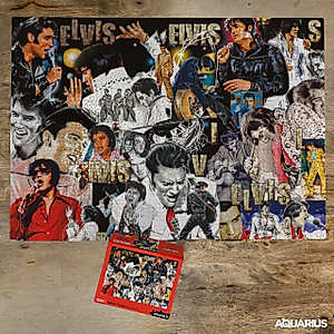 Aquarius Elvis Puzzle (3000 Piece Jigsaw Puzzle) - Officially Licensed Elvis Presley Merchandise & Collectibles - Glare Free - Precision Fit - 32 x 45 Inches