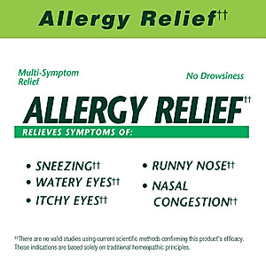 Nature's Way Boericke & Tafel Allergiemittel AllerAide, Allergy Relief††, 40 Tablets