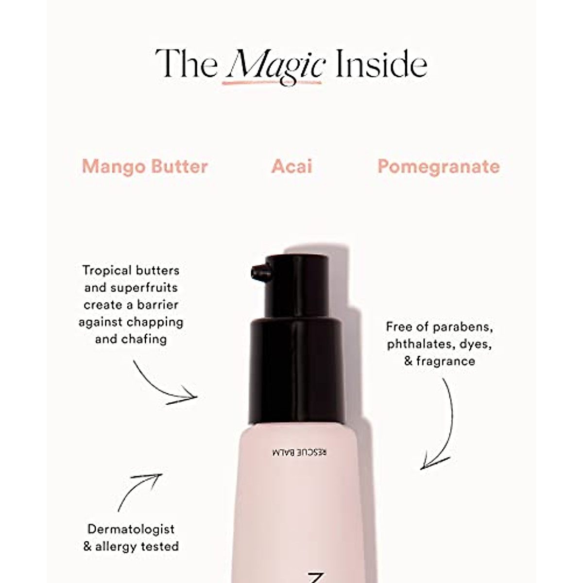 HATCH Nipple + Lip Rescue Balm - 1oz Lanolin Free Nipple Cream - Natural Nipple Care for Breastfeeding - Hydrating Nipple Balm - Mama Safe Breastfeeding Essentials