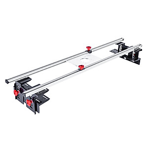 SpeTool Router Sled for Flattening Slabs, 3 Axis Adjustable Slab Flattening Jig, Wood Slab Flattening Mill for DIY Woodworking Planing, 47.2 inches