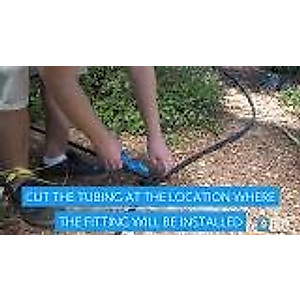 DIG B37 B 37 1/2" Poly Drip Tubing, 500', Black