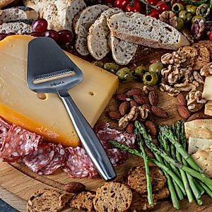Boska Cheese Slicer & Knives - Lovers Set Copenhagen - Multi-Functional for Cheeses, Citrus & Hard Vegetables - Dishwasher Safe