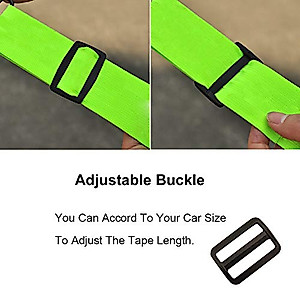 Kayme Car Cover Straps Wind Protector,3pcs Elastic Adjustable Rope Protect Cover from High Wind, Universal Fit