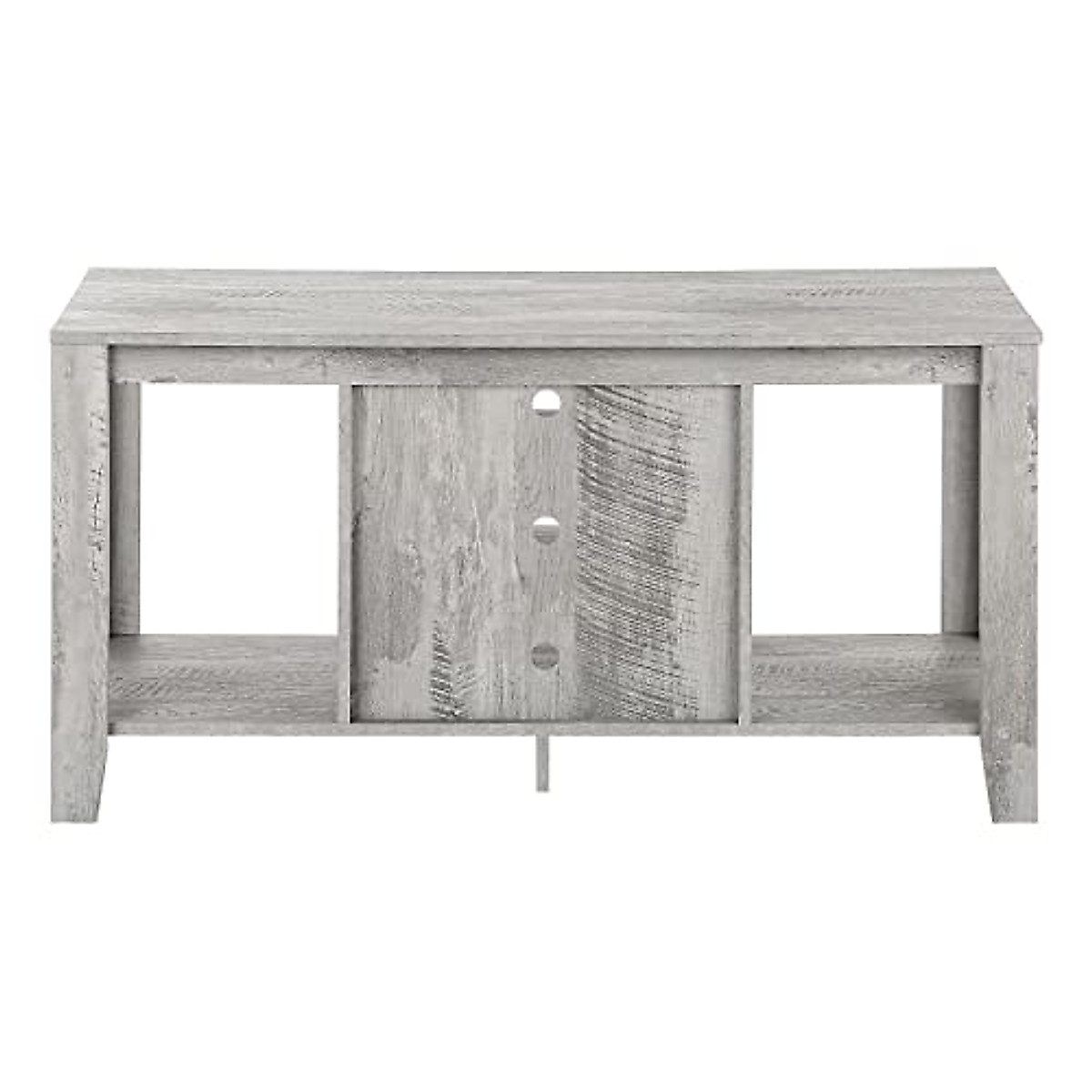 Monarch Specialties I 3564 Tv Stand, 48 Inch, Console, Media Entertainment Center, Storage Shelves, Living Room, Bedroom, Laminate, Grey, Contemporary, Modern
