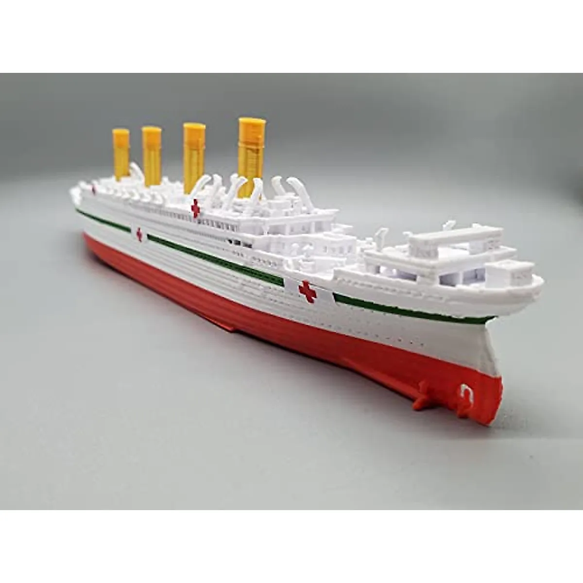 HMHS BRITANNIC Model - Highly Detailed Replica Historically Accurate No Assembly Required - 1 Foot in Length (Model Only)