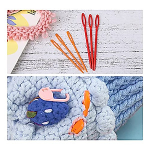 BUTUZE Yarn Ball Winder with 53 Pieces Stitch Markers Knitting Kit, Convenient Ball Winder for Yarn, Yarn Swift and Ball Winder Combo with Easy Installation for Yarn Storage