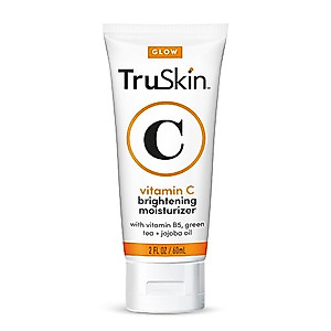 TruSkin Vitamin C Face Moisturizer for Women – Brightening, Anti Aging, Hydrating, Skin Wrinkle Cream – Vitamin B5, Vitamin E, Jojoba Oil, Aloe Vera & Green Tea, 2 fl Oz
