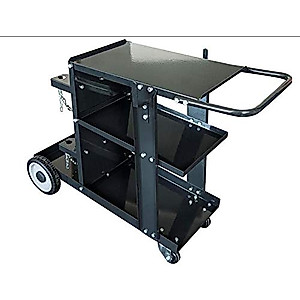 Weldpro Multi Function 3 Tier Welding Cart. TIG, MIG, Stick or Plasma, Gas Bottle and Accessory Storage.
