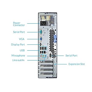 Lenovo ThinkCentre M91 High Performance Small Factor Desktop (Intel Quad Core i5 up to 3.4GHz Processor), 16GB DDR3 RAM, 2TB HDD, DVD, RJ45, Windows 10 Professional (i5) (Renewed)