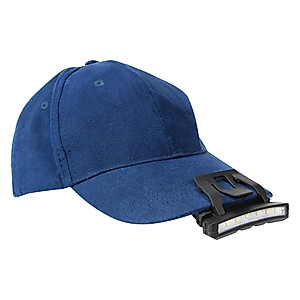 Performance Tool W2336 LED Hat Clip Light for Hands-Free Illumination with Rechargeable Battery and Adjustable Head