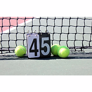 Match Tuff EZ Score (0-6) | Portable Tennis Score Keeper | EZ-FLIP | Outdoor/Indoor