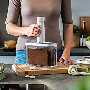 ZWILLING Fresh & Save Cube Box Food Storage Container, 5 pc, Clear