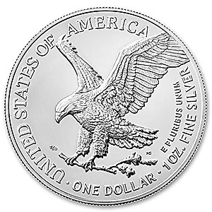 1986 - Present (Random Year) Lot of (20) 1 Ounce Silver American Eagle Coins Brilliant Uncirculated (Type 1 or 2) in Original United States Mint Tube with Certificates of Authenticity $1 BU