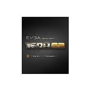 EVGA SuperNOVA 1600 G2 80+ GOLD, 1600W Fully Modular NVIDIA SLI and Crossfire Ready 10 Year Warranty Power Supply 120-G2-1600-X1