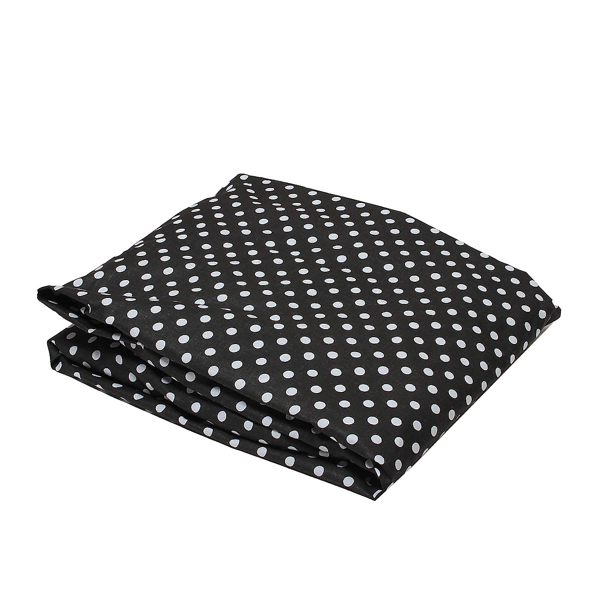 Bacati - 2 Pack Pin Dots Girls 100% Cotton Universal Baby US Standard Crib or Toddler Bed Fitted Sheets (PIN DOTS, Black/White)