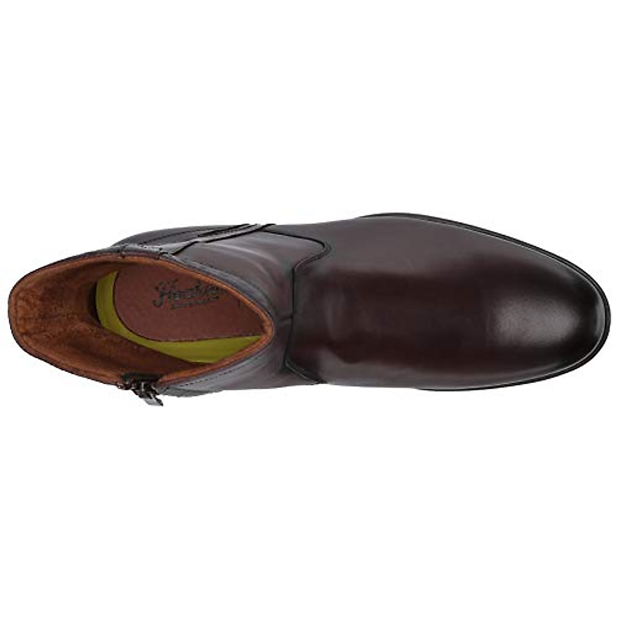 Florsheim mens Medfield Plain Toe Zip Fashion Boot, Brown, 10.5 Wide US