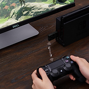 8Bitdo USB Wireless Adapter 2 for Windows, Mac & Raspberry Pi, Compatible with Xbox Series X & S Controller, PS5/PS4/PS3 Controller with OTG Cable