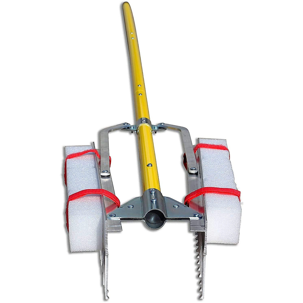 Jenlis Razer Rake - Collapsible All-Purpose Aluminum Lake and Landscape Weed Rake