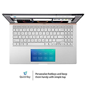 ASUS ZenBook 15 Ultra-Slim Laptop 15.6” FHD NanoEdge Bezel, Intel Core i7-10510U, 16GB RAM, 512GB PCIe SSD, GeForce GTX 1650, Innovative ScreenPad 2.0, Windows 10 Pro, UX534FTC-AS77, Grey