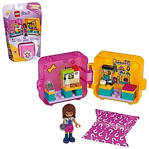LEGO Friends Andrea’s Shopping Play Cube 41405 Building Kit, Includes a Mini-Doll and Toy Pet, Promotes Creative Play, New 2020 (40 Pieces)