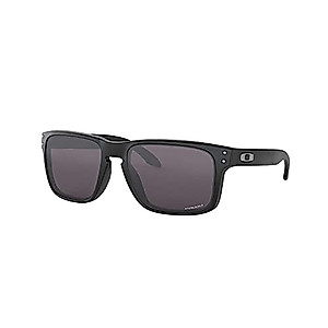 OAKLEY Holbrook Prizm Gray Lenses Matte Black Sunglasses (OO9102-E855)