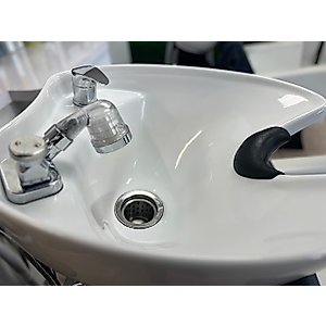 Socila Clear Sprayer Head 3 Function With Filter For Shampoo Bowl, High Pressure And Water Saving, Filter For Dry & Frizz Hair
