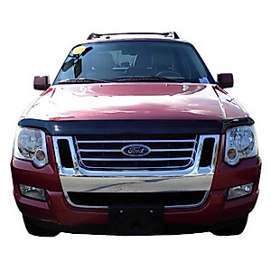 Auto Ventshade [AVS] Bugflector II Hood Shield | 2006 - 2010 Ford Explorer, 2007 - 2010 Sport Trac, High Profile, Smoke, 1 pc. | 25314