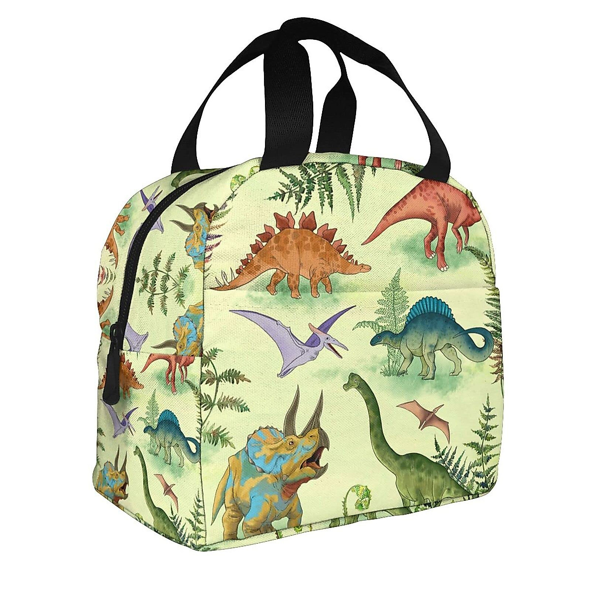 Majoug Lunch Bags Lunch Box For Women & Men Adult Insulated Lunch Bag Dinosaur Portable Lunch Bag Lunch Box Mens Womens Lunch Bags For Work Cooler Tote Lunch Boxes Keep Fresh and Warm