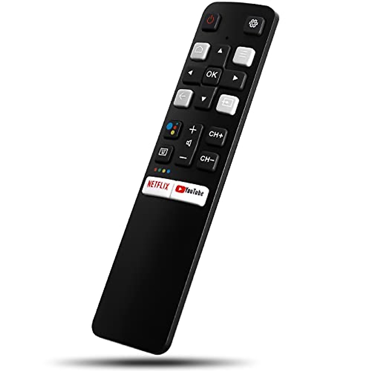 Anloti RC802V Voice Remote Control Rplacement Compatible with All TCL Android 4K UHD Smart TV