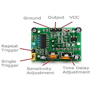 HC-SR501 Infrared PIR Motion Sensor Module for Arduino Raspberry pi